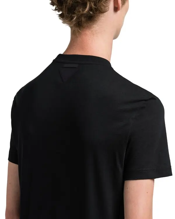 Prada Three Pack Cotton Jersey T-shirts