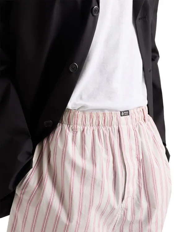 Prada Poplin Bermuda