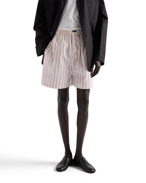 Prada Poplin Bermuda