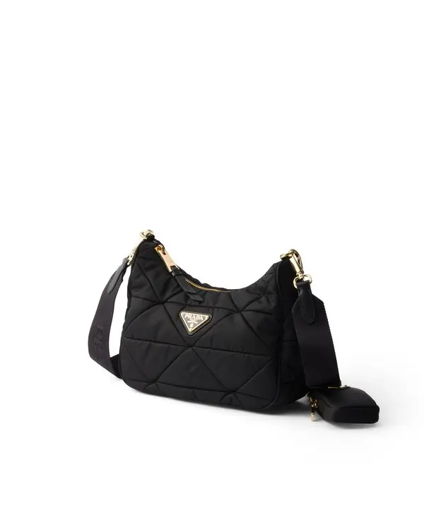 Prada Padded Re-nylon Shoulder Bag
