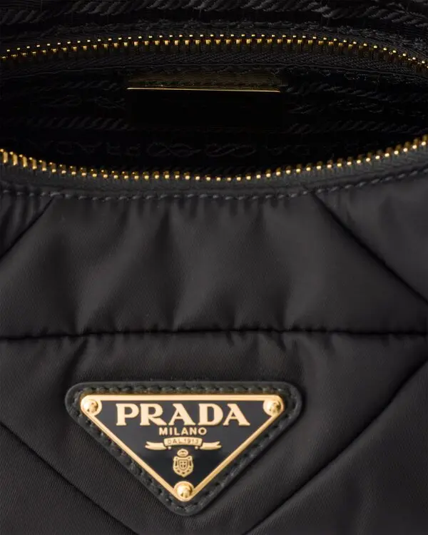 Prada Padded Re-nylon Shoulder Bag