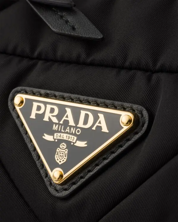 Prada Padded Re-nylon Shoulder Bag