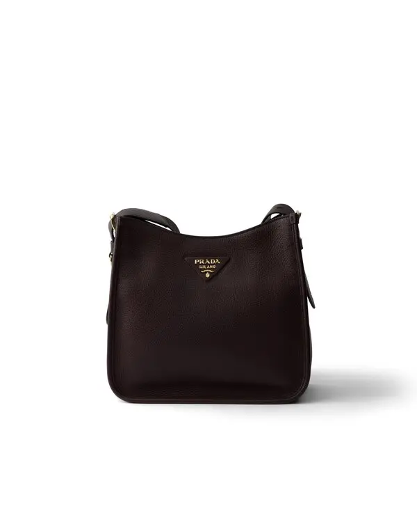 Prada Medium Leather Bag - Brown