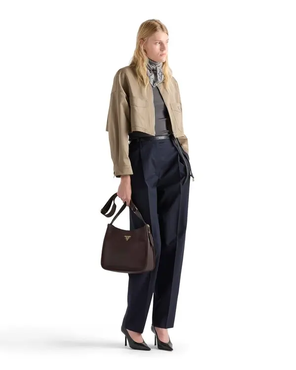 Prada Medium Leather Bag - Brown