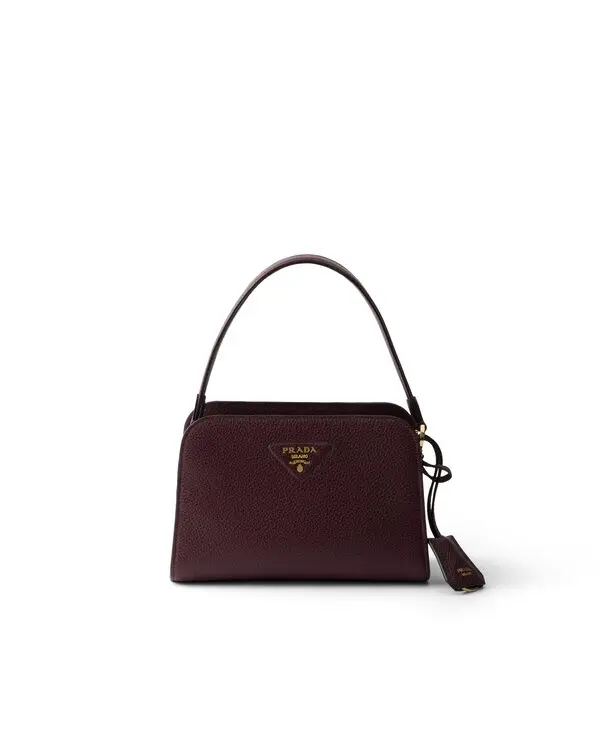 Prada Textured Leather Mini Handbag