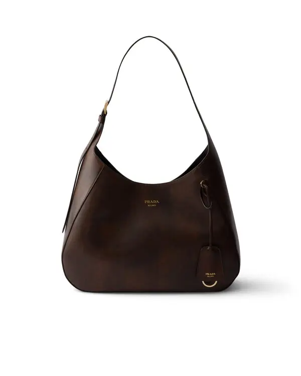 Prada Boogie Large Leather Bag