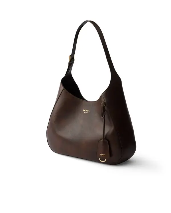 Prada Boogie Large Leather Bag