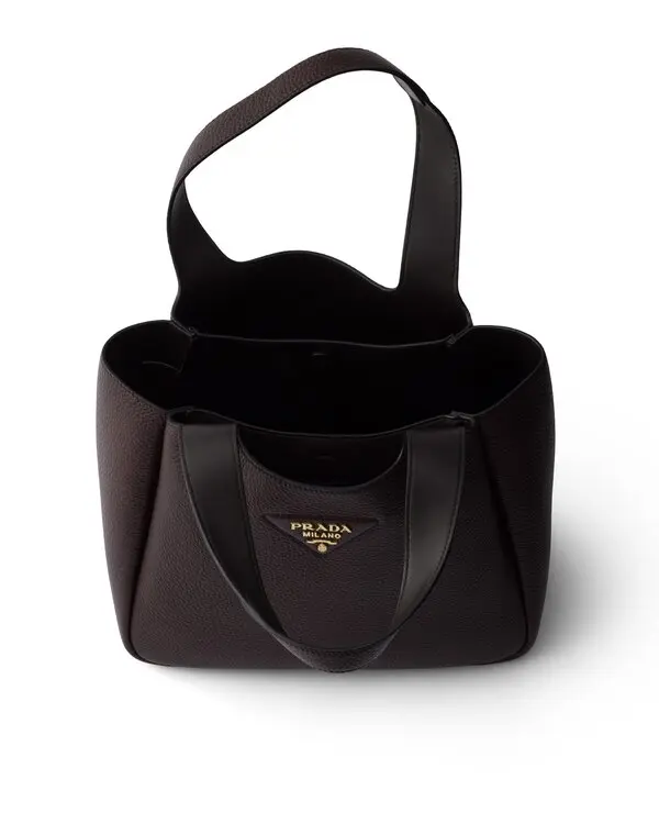 Prada Small Leather Tote Bag
