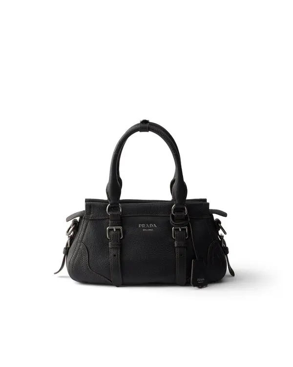 Prada Large Leather Tote Bag