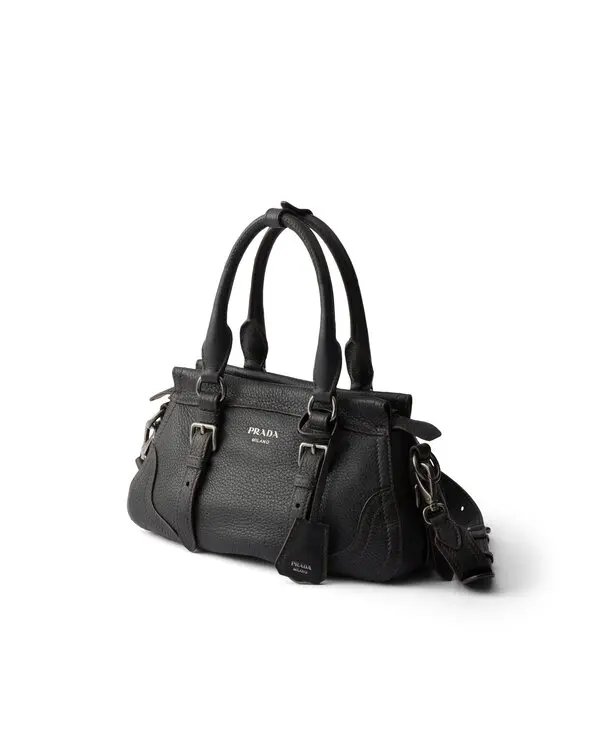 Prada Large Leather Tote Bag