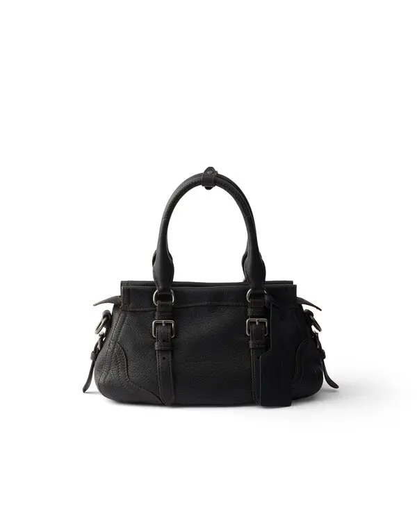 Prada Large Leather Tote Bag
