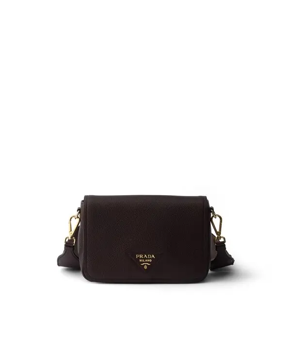 Prada Leather Shoulder Bag - Brown