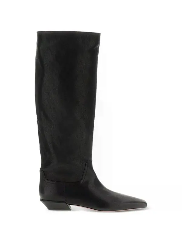 Paris Texas Bettina Tapered Pointed-toe Boots - Black
