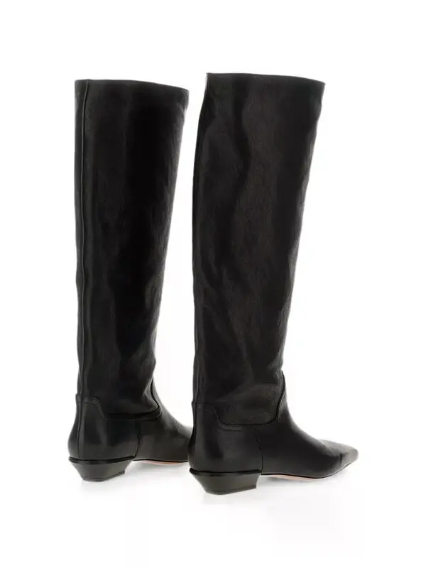 Paris Texas Bettina Tapered Pointed-toe Boots - Black