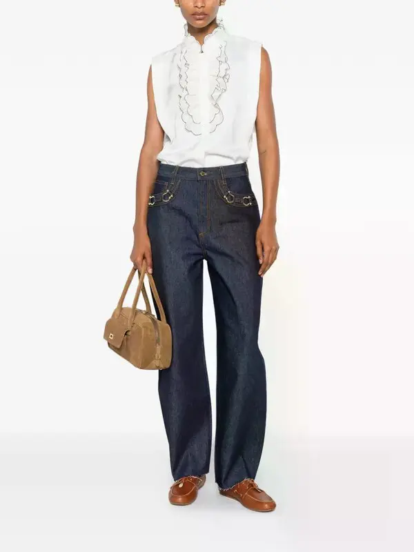 Sandro Wide-leg Balloon Jeans
