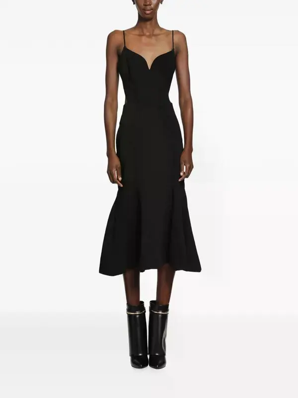 Givenchy Open-back Midi Dress