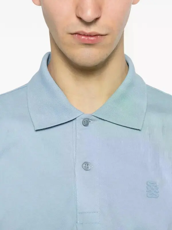 Sandro Logo-patch Polo Shirt