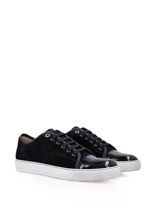 LANVIN Dbb1 Cap-toe Lace-up Sneakers