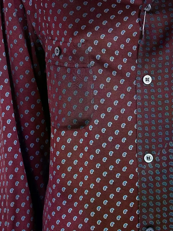 MAISON MARGIELA Paisley-print Button-up Shirt