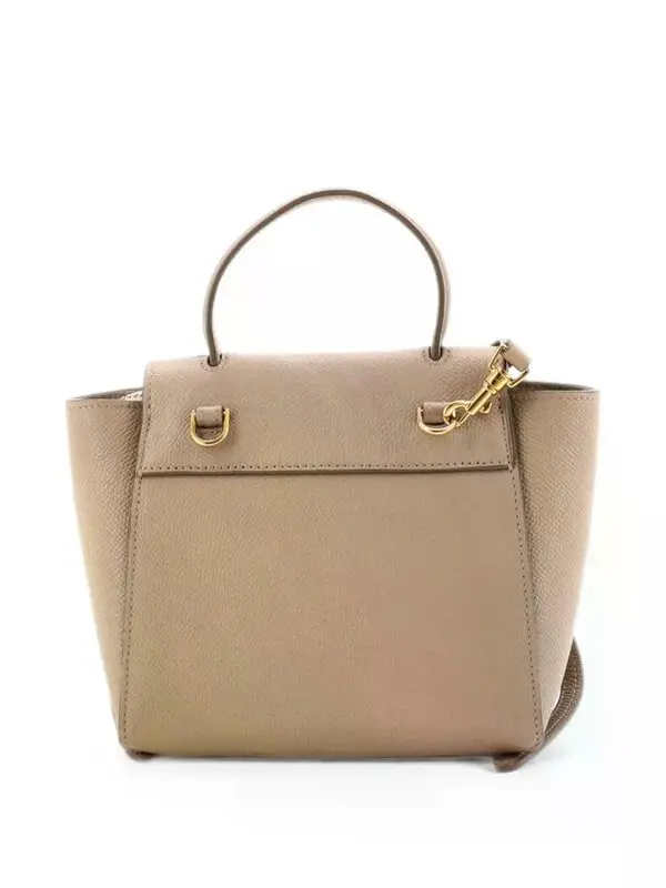 Celine Belt Bag Textured Leather Pico Shoulder Bag