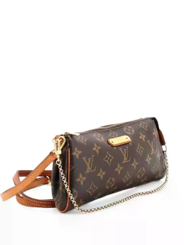 LOUIS VUITTON Monogram Canvas Eva Clutch - Brown