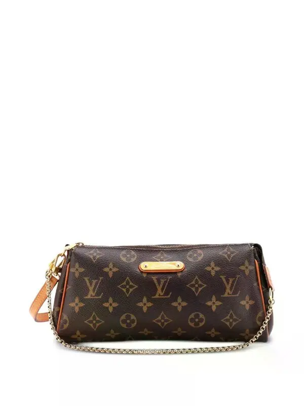 LOUIS VUITTON Monogram Canvas Eva Clutch - Brown