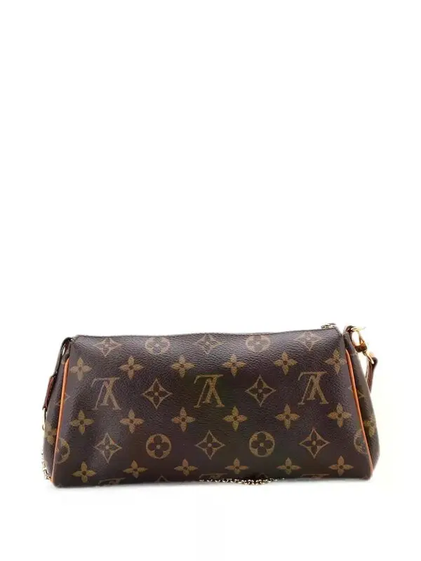 LOUIS VUITTON Monogram Canvas Eva Clutch - Brown