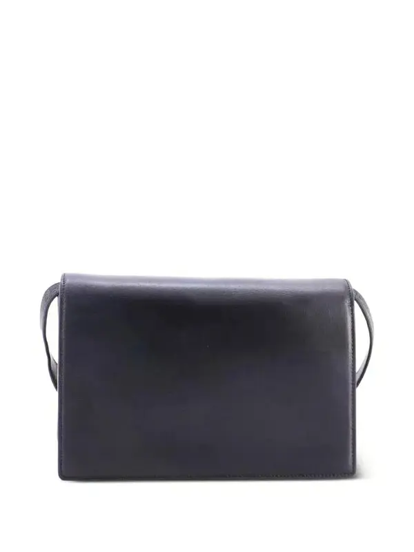 Saint Laurent Bellechasse Shoulder Bag In Suede And Leather - Black