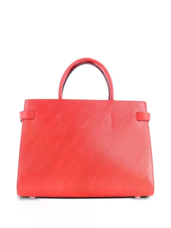 LOUIS VUITTON Twist Epi Leather Tote Bag - Red