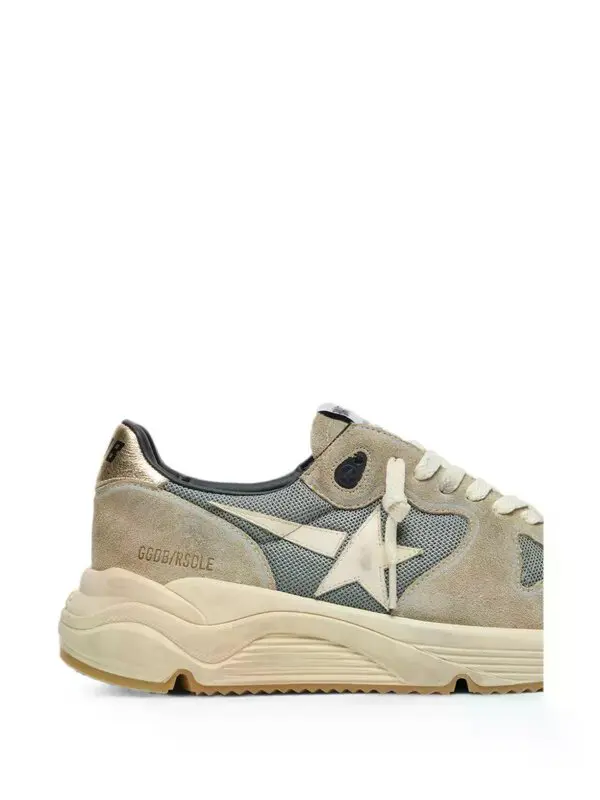 GOLDEN GOOSE Running Sole Sneakers In Suede - Neutrals