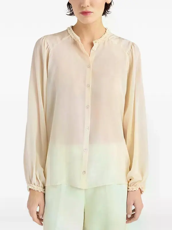 Momoni Silk Crêpe De Chine Blouse