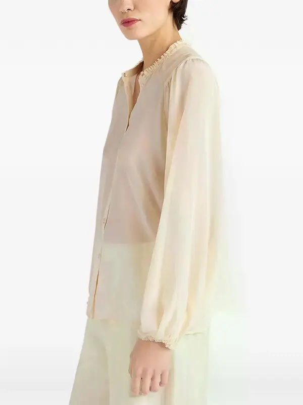 Momoni Silk Crêpe De Chine Blouse
