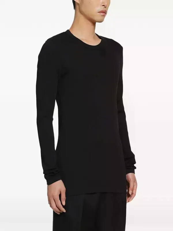LEMAIRE Long-sleeve Ribbed T-shirt