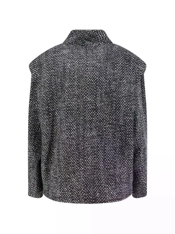 MARANT ETOILE Tweed Button-fastening Jacket