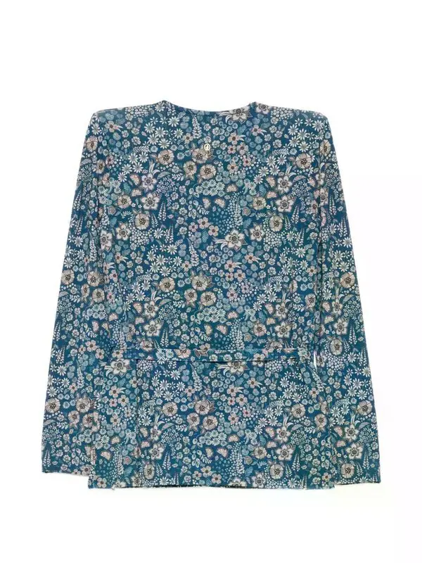 PIP STUDIO Floral Print Wrap Top