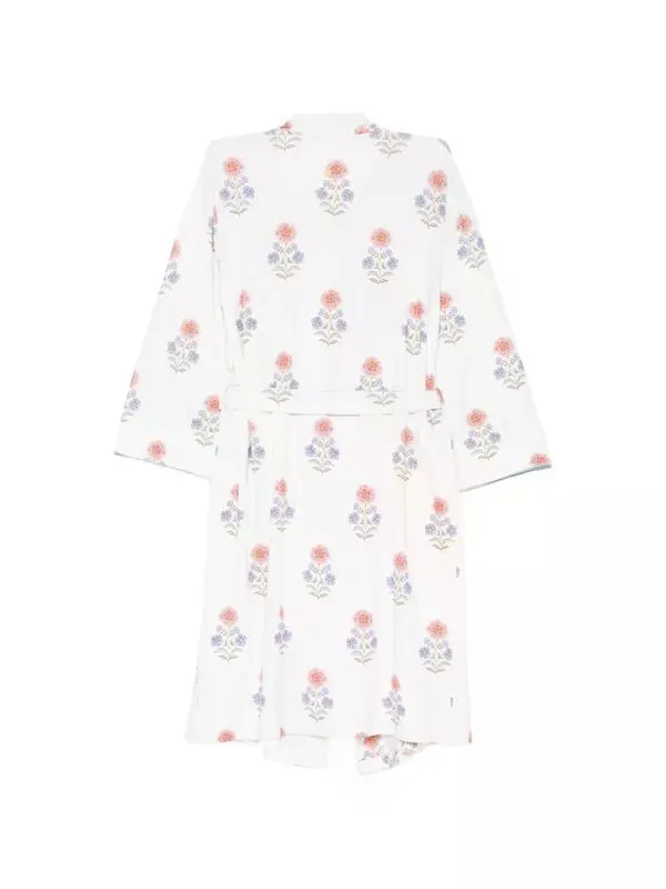PIP STUDIO Floral Print Belted Dressing Gown