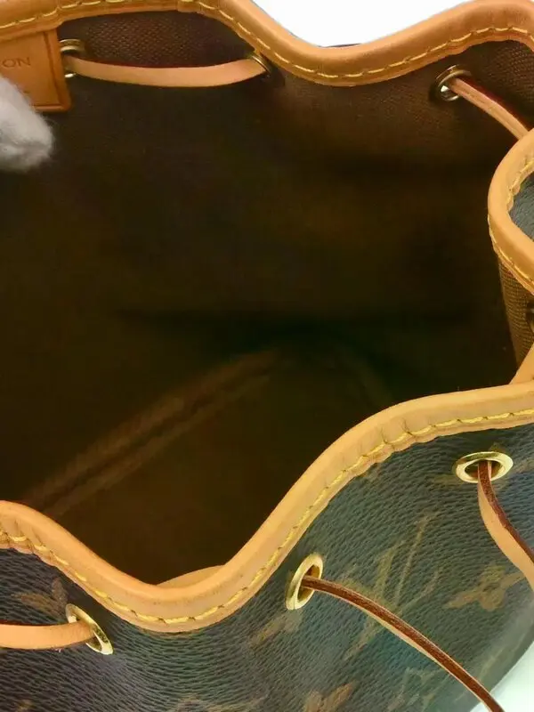 LOUIS VUITTON 2015 Monogram Nano Noé Shoulder Bag