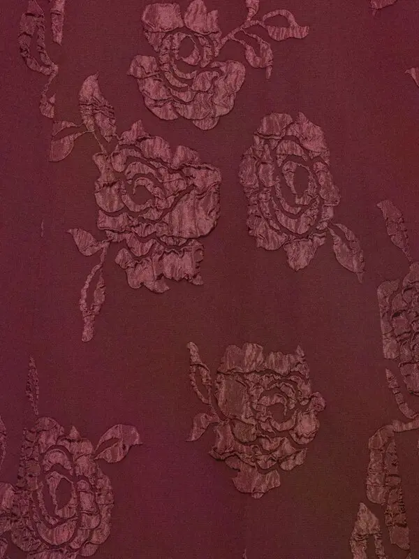 ROTATE BY BIRGER CHRISTENSEN Jacquard Flared Dress