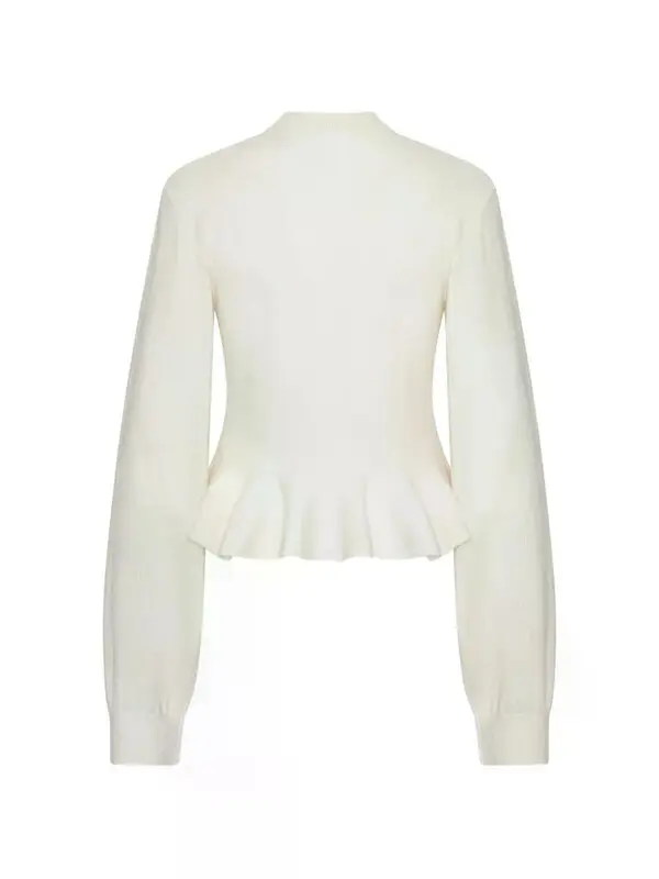 ROTATE BY BIRGER CHRISTENSEN Sculptured Knit Cardigan