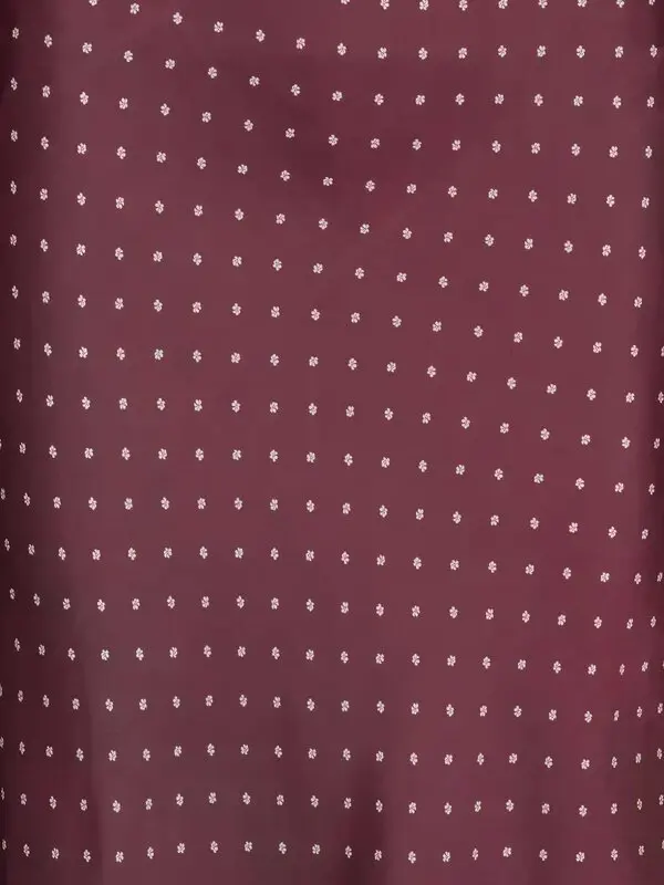 ROTATE BY BIRGER CHRISTENSEN Dot Satin Maxi Dress
