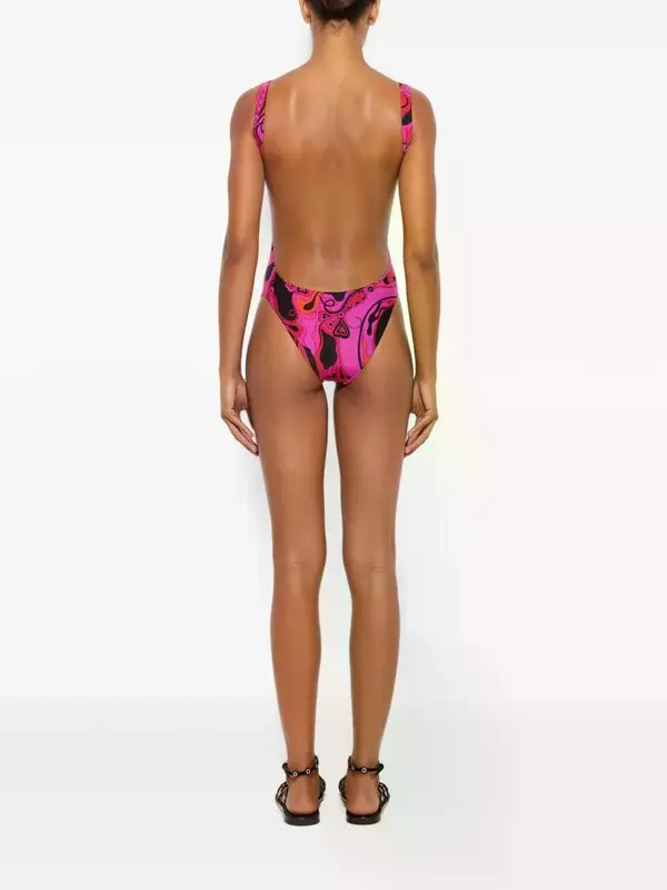 Emilio Pucci Iride-print Swimsuit