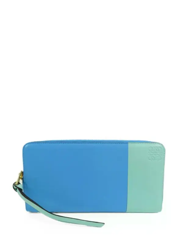 Loewe Anagram-embossed Panelled Wallet
