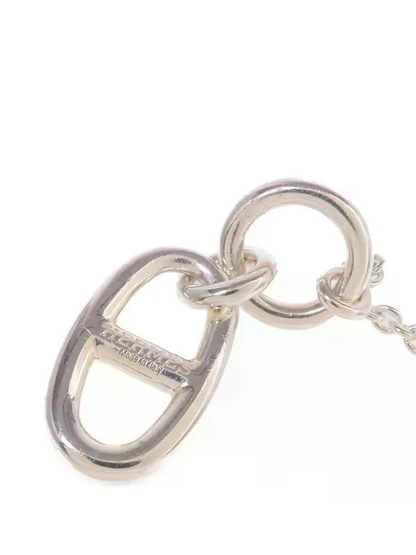 Hermès Amulette Chaine D'ancre Necklace - Silver