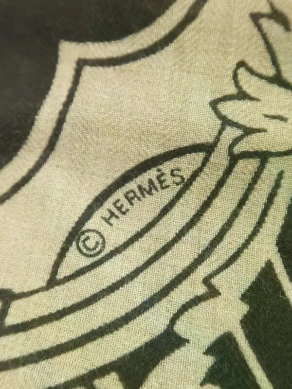 Hermès Carriage-print Scarf
