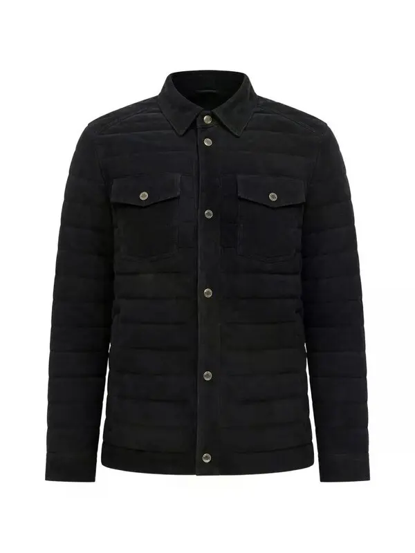 MOORER Crespi Quilted Down Jacket - Black