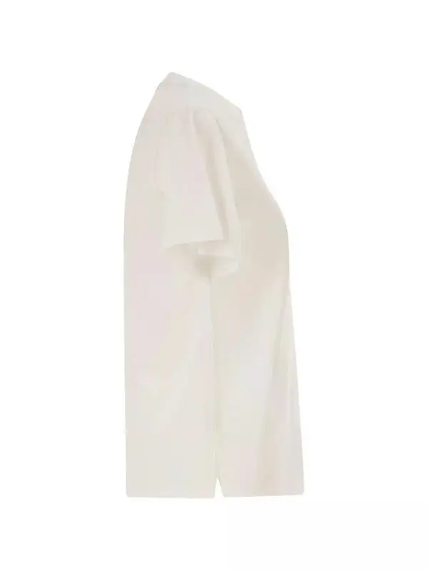 Max Mara Embroidered-logo Jersey T-shirt