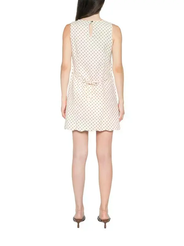 Faithfull The Brand Iria Polka-dot Mini Dress