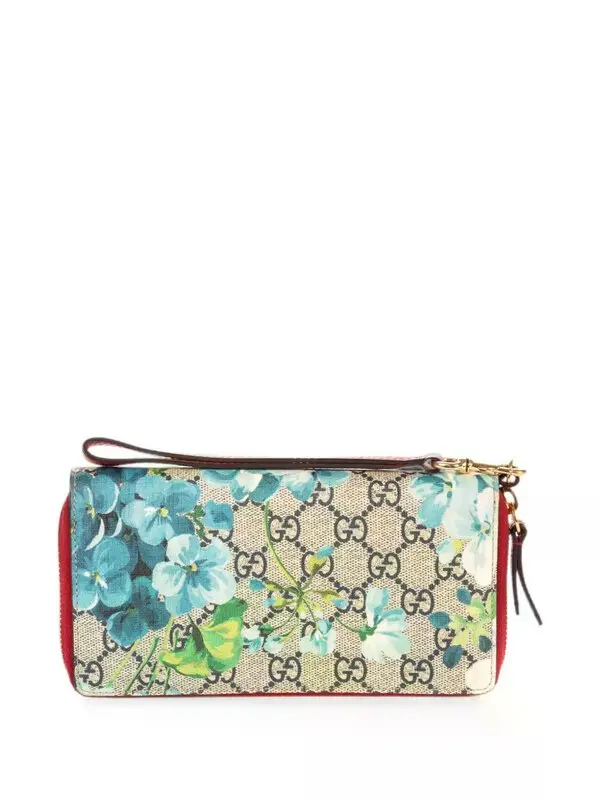 Gucci Gg Blooms Zip-around Wallet