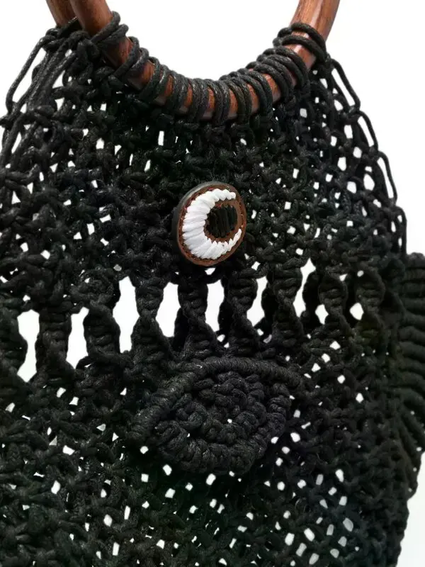 ANYA HINDMARCH Macramé Fish Clutch Bag