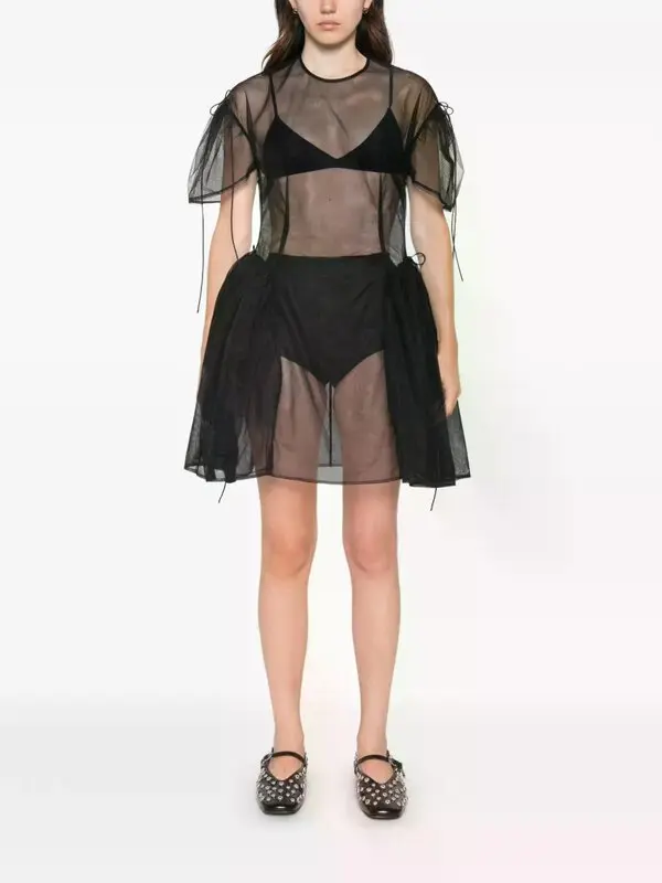 Simone Rocha Puff-sleeve Mini Dress